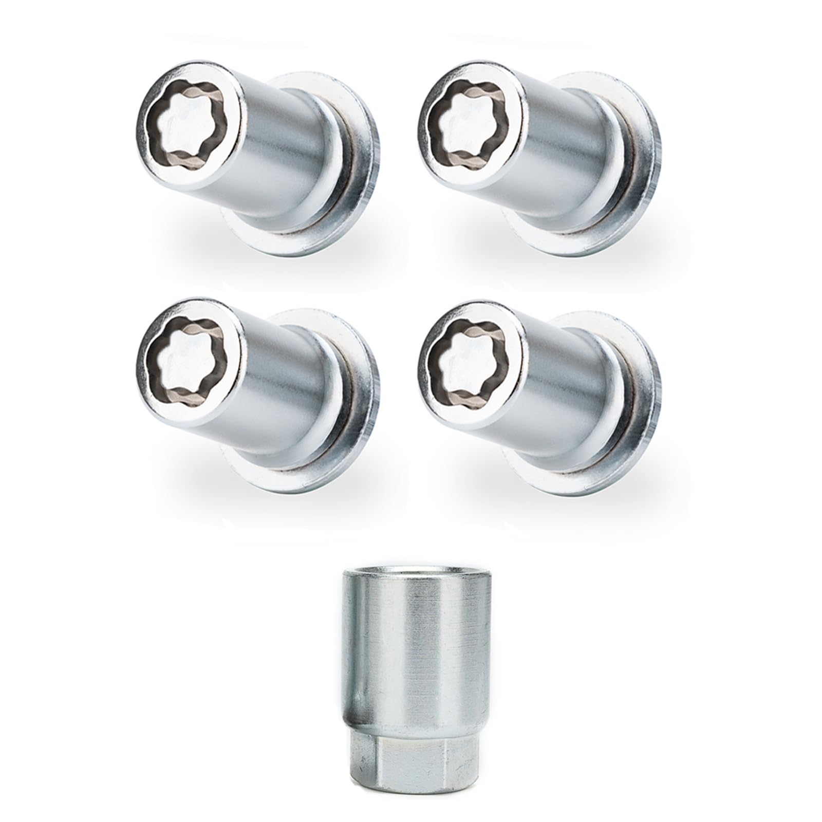 FOMIUZY Wheel Lock Lug Nut Set M12 x 1.5 Anti Theft Fit Toyota Corolla ...