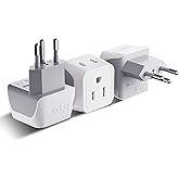 Amazon.com: Switzerland Power Adapter 2 Pack, TESSAN Type J Adaptor ...
