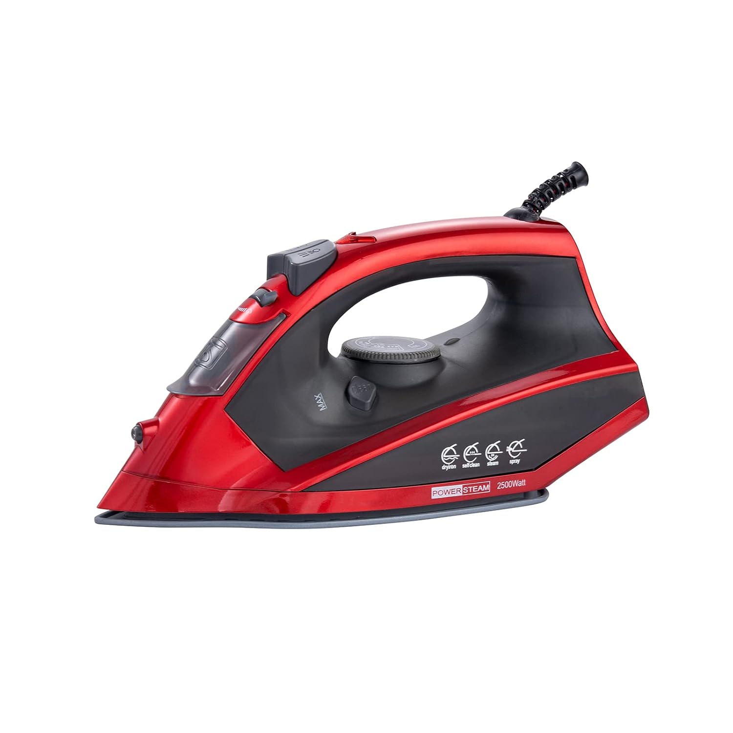 2500W Steam Iron for Clothes with Rapid Even Heat Portable Electric ...