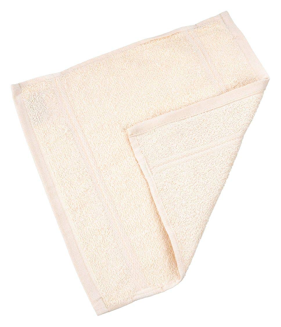 Amazon.com: Wash Cloth, 12x12 In, Beige, PK12: Industrial & Scientific