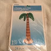 Unique Party Inflatable Palm Tree, 86CM: Amazon.co.uk: Kitchen & Home