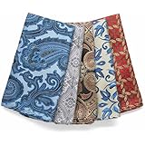 tiemart Assorted Pocket Squares, 10-Pack at Amazon Men’s Clothing store