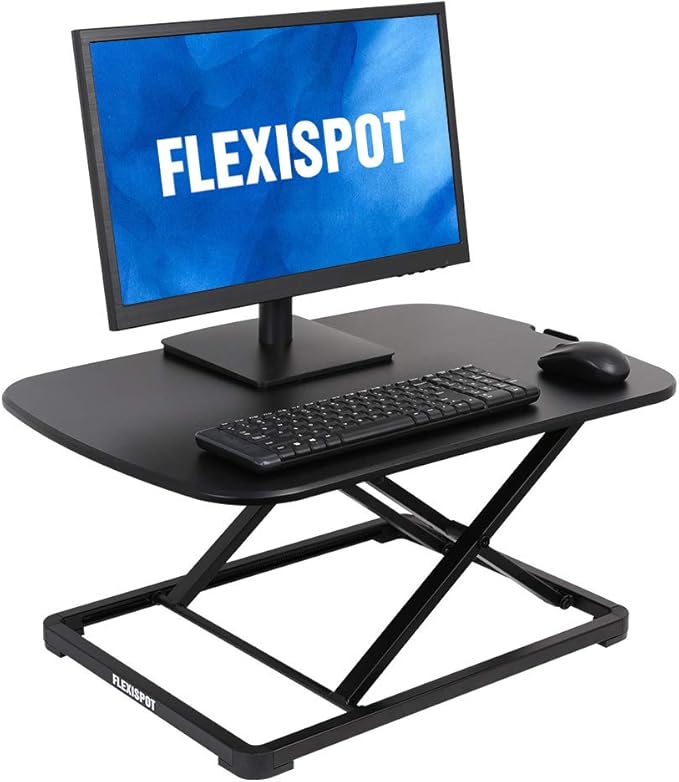 Amazon.com : FlexiSpot Laptop Desk Riser - 27" Standing Desk Sturdy Sit ...