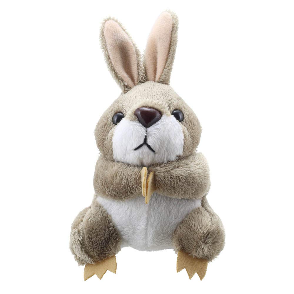 Amazon.com: The Puppet Company Grey Rabbit Finger Children Toys Puppets ...