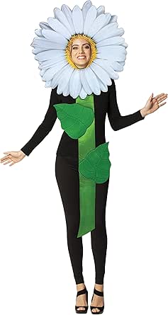 Amazon.com: Daisy Flower Costume Bouquet Garden Flowers Dress Up ...