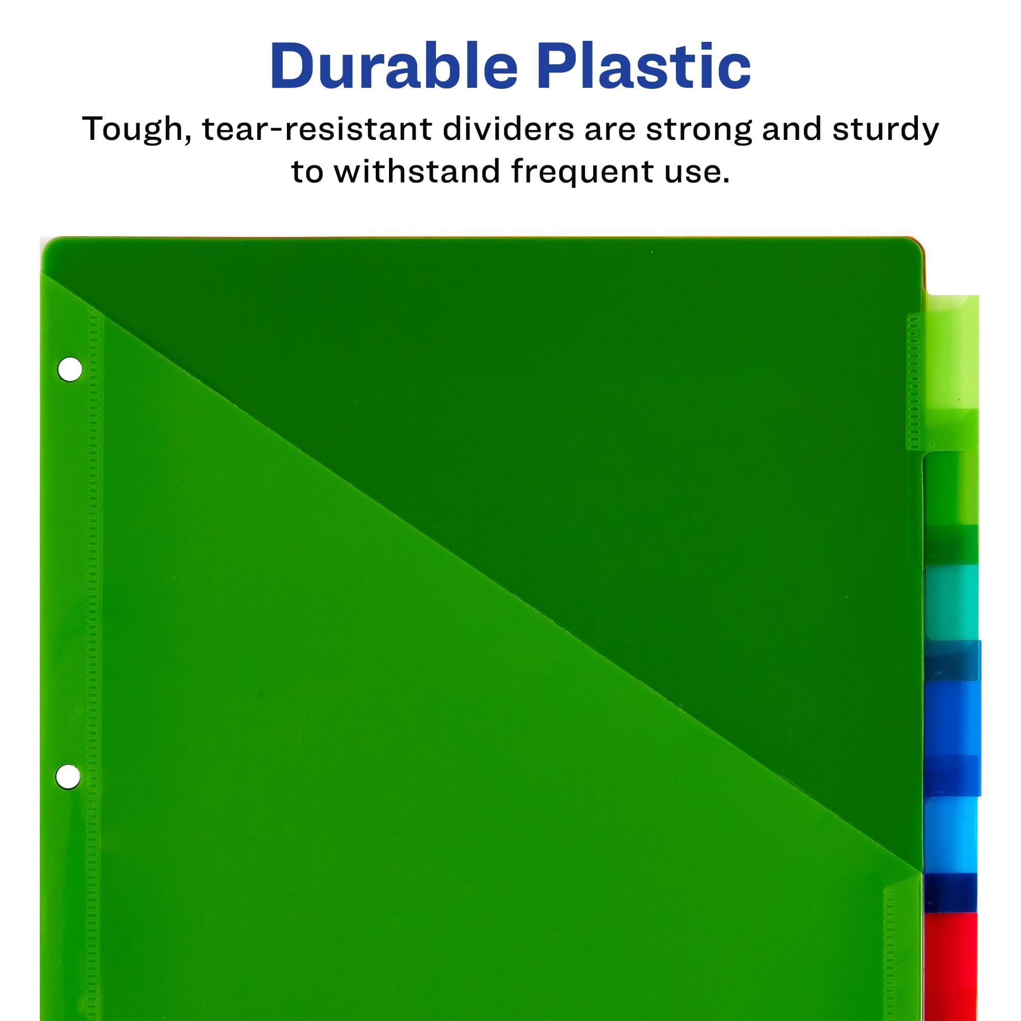 Mua Avery Insertable Plastic Dividers for 3 Ring Binders, 8 Tabs per ...