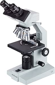 Amazon.com: AmScope B100B-MS Compound Binocular Microscope, 40X-2000X ...