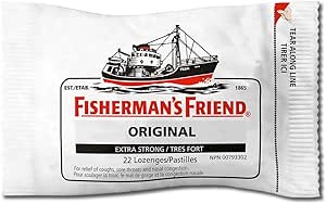Fisherman's Friend Original Extra Strong Cough Drops, 22 Count: Amazon ...