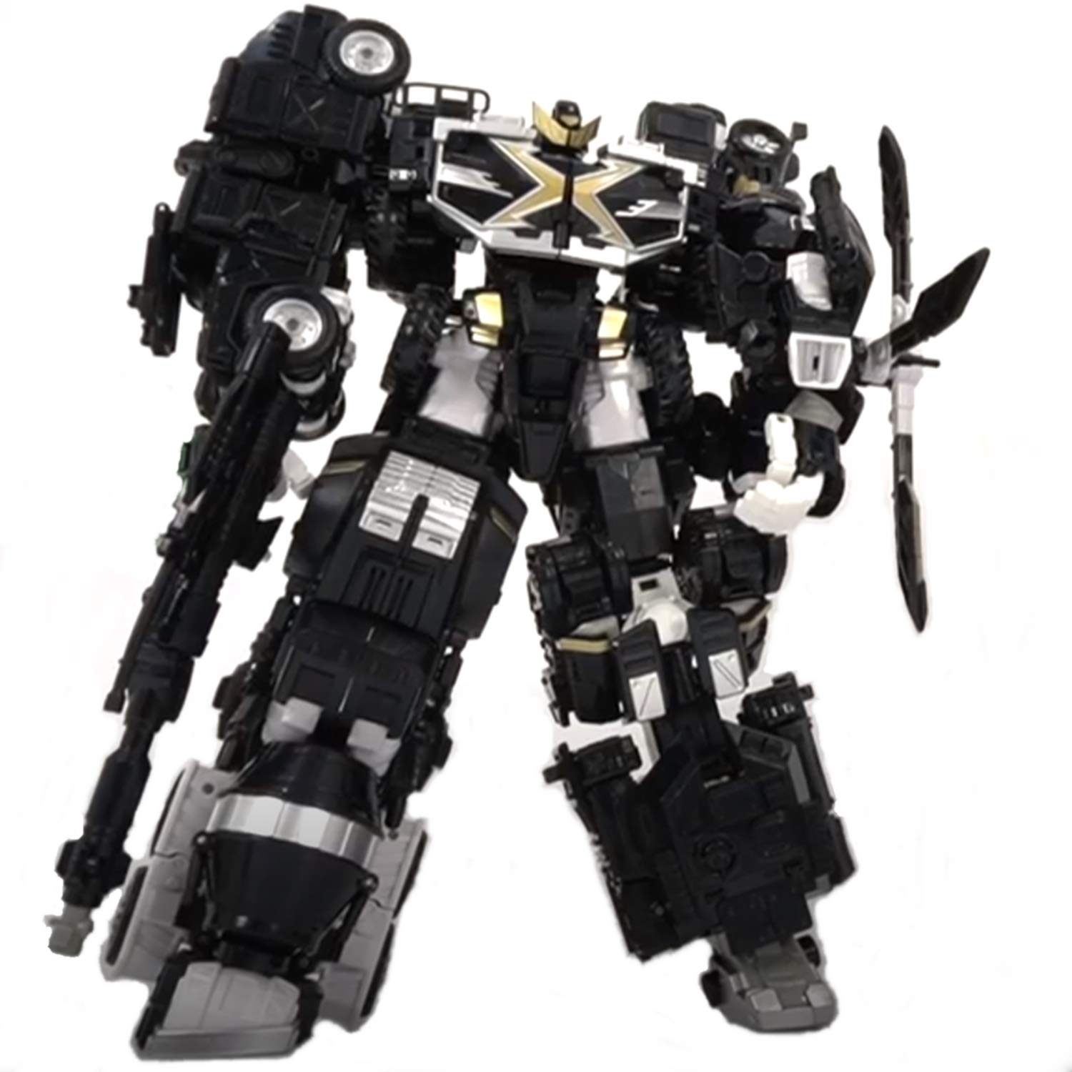 Mua [Miniforce X] ミニ特攻隊X 特攻ペンタトロン (PENTATRON) 5段合体変身ロボット, 限定ブラック版 [並行輸入 ...