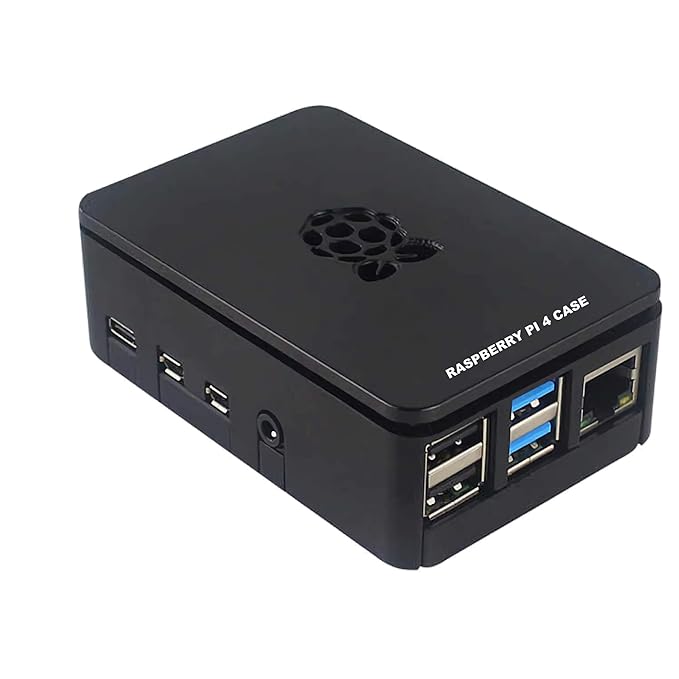 Amazon.in: Buy pibox India ABS Raspberry Pi 4 Case 1Gb, 2GB, 4GB with ...