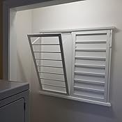 Amazon.com: Madison Fold down Wall mounted Laundry Drying Rack, 42"Hx46 ...