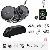 Amazon.com : BAFANG Mid Drive Kit 1000W BBS-HD Electric Bike Conversion Kit 48V 52V Ebike ...