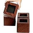 Amazon.com: MEETWARM 3 Inch Bed Risers Heavy Duty Furniture Risers for ...