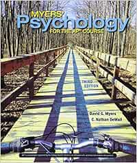 Myers' Psychology for the Ap(r) Course: Myers, Professor David G ...