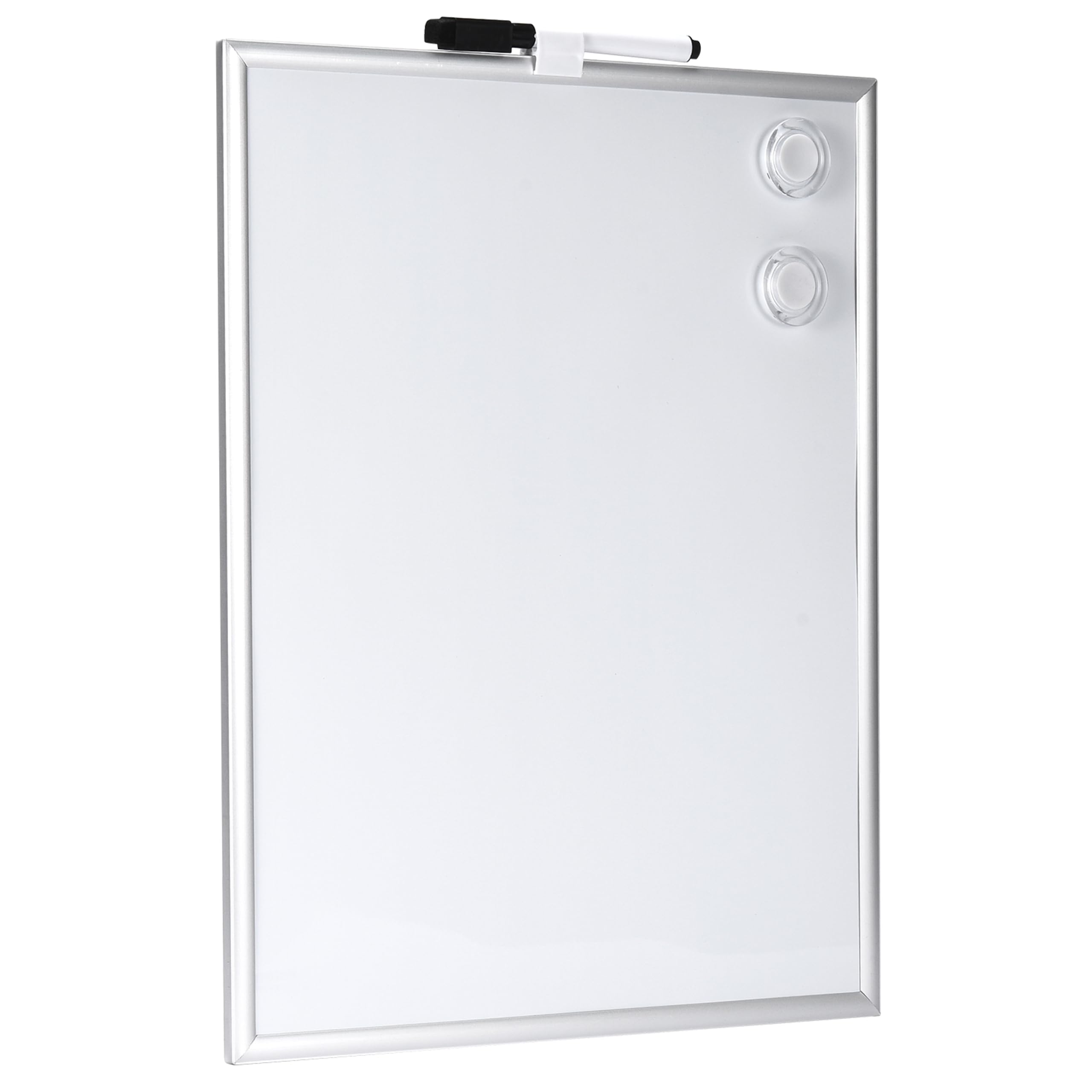 Flybold Magnetic White Board Dry Erase - Small Whiteboard with Marker ...
