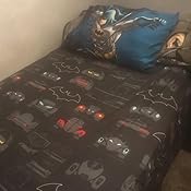 Amazon.com: Warner Bros Batman Kids Bedding Super Soft Microfiber Sheet ...