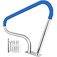 Amazon.com : VEVOR Pool Rail 55x32 Pool Railing 304 Stainless Steel 250LBS Load Capacity Silver ...