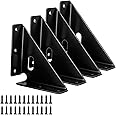 Amazon.com: L&M Heavy Duty Gusset Joints 4 Pcs, Trapezi Corner Code ...