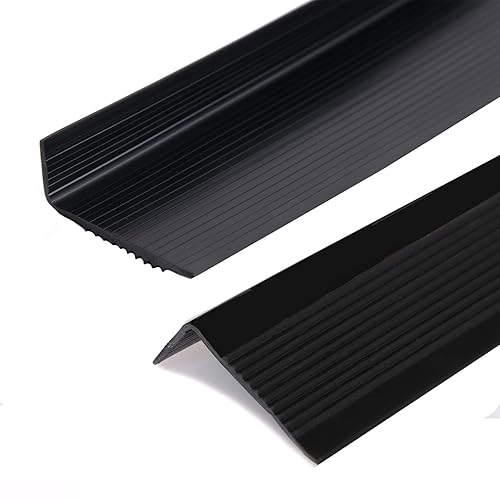 Rubber Stair Nosing Stair Edging Non-Slip Stair Edge Protector for ...