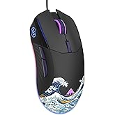 Amazon.com: XVX Wired Gaming Mouse, 12000 DPI RGB Gaming Mouse with 12 Backlit Modes & 7 Macro ...