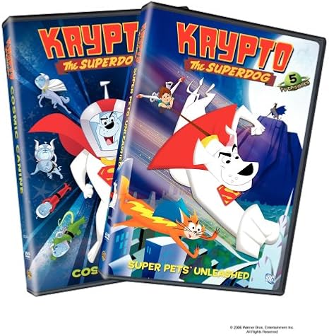 Krypto the Superdog Volumes 1 & 2 2-Pack Sous-titres franais Import ...