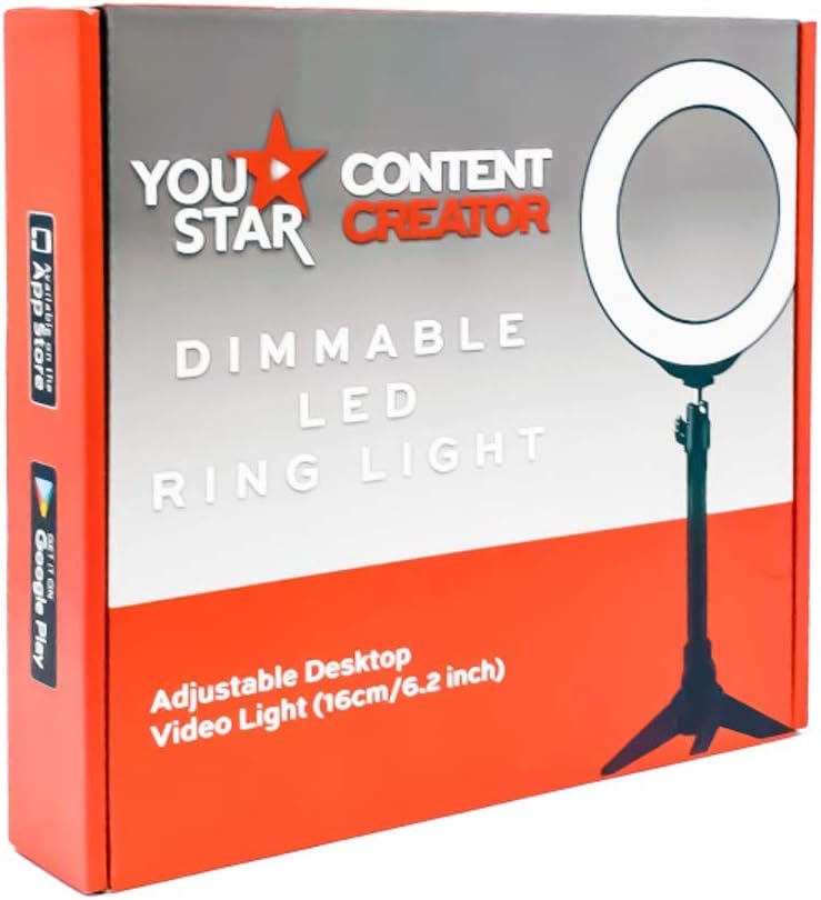 You Star Content Creator 16cm Dimmable LED Ring Light – BigaMart