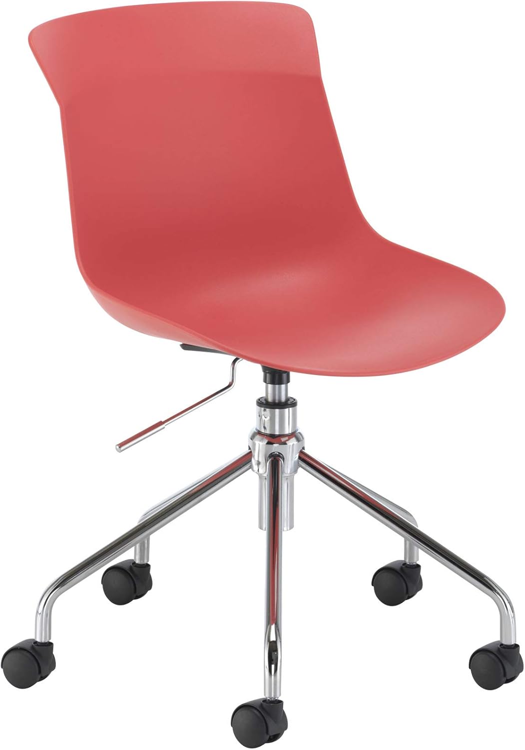 Office Hippo Dash Swivel Chair, Height Adjustable, Coral – BigaMart