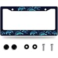 Amazon.com: Sea Turtle License Plate Frame Blue Turtles License Plate ...