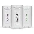 Native Desodorante – Desodorante natural – Paquete de 3, Classic, 3 ...