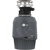 InSinkErator Garbage Disposal, Evolution Cover Control Plus, 3/4 HP ...