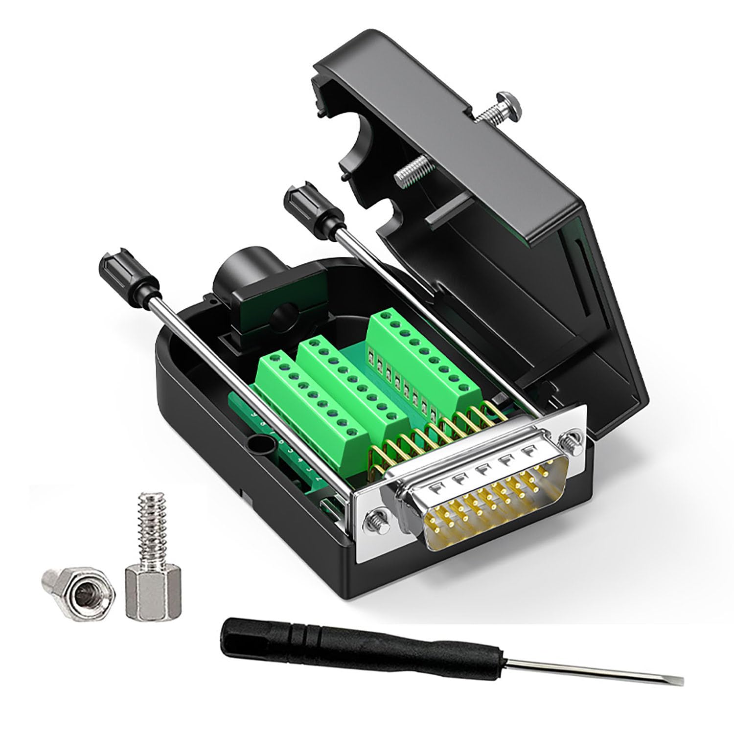 Mua Solderless DB26 Male Connector Terminal Breakout Board Module, High ...