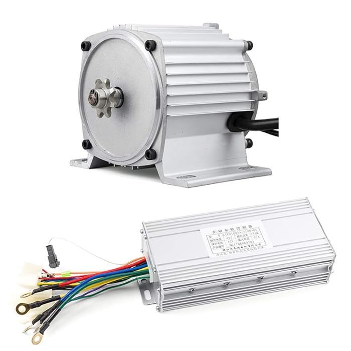 Buy KUNRAY 48V 750W DC Brushless Mid Drive Motor, Electric Motorcycle ...