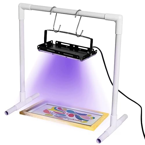 20W UV Light Screen Printing with UV Light Stand, Exposure Unit for ...