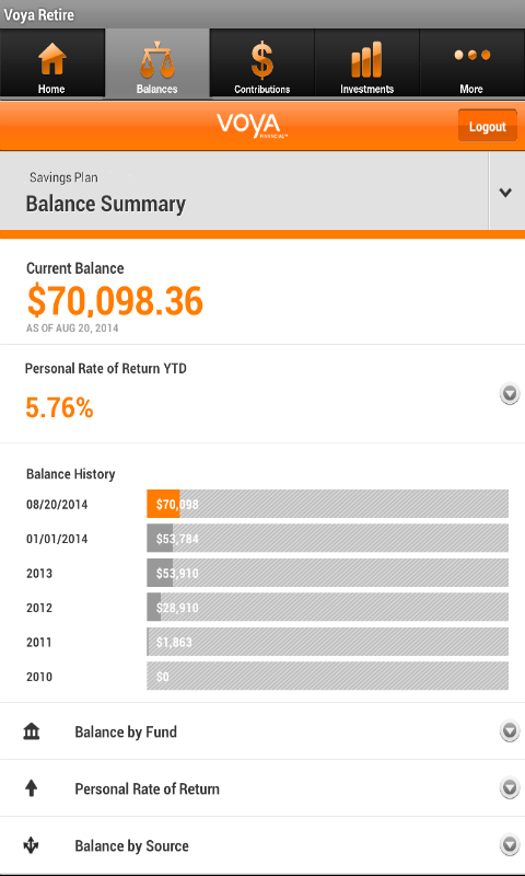 Voya Retire (formerly ING Retire):Amazon.de:Appstore for Android