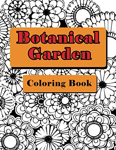 Mua Botanical Garden Coloring Book: Floral Designs for Stress Relief ...