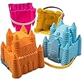 Amazon.com: Sand Castle Building Kit, Beach Toys, Beach Bucket, Sand ...
