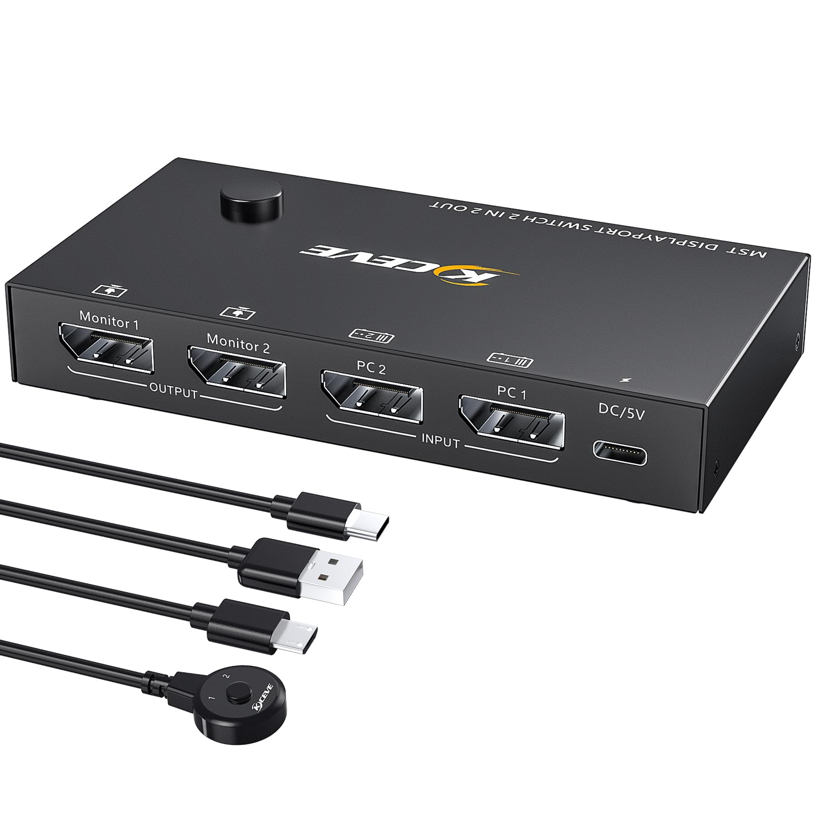 Mua DisplayPort Switch Splitter DisplayPort 1.4 MST Hub DP 1.4 Switcher ...