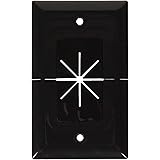 Amazon.com: DATA COMM Electronics 45-0017-WH Split Style TV Plate with ...