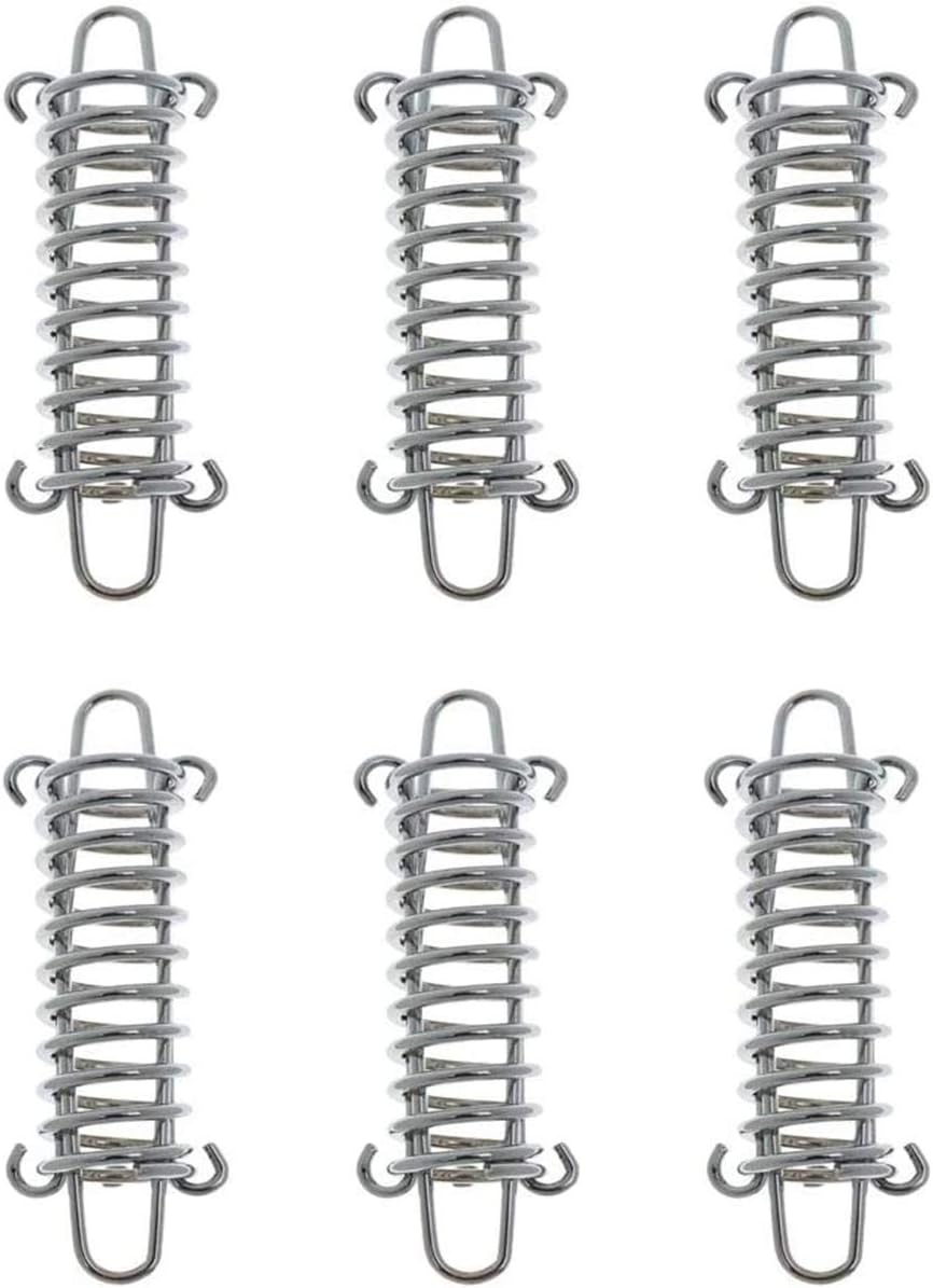 6 pcs Resortes de Tensión de Tienda, Muelle Traccion Tensor de Resorte ...