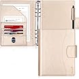 Amazon.com : A5 Binder, Skycase Leather A5 Binder, 6 Ring Binder ...