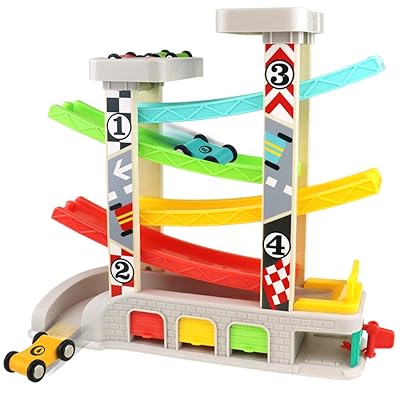 TOP BRIGHT Click Clack Ramp Race Track Toy with 4 Philippines | Ubuy