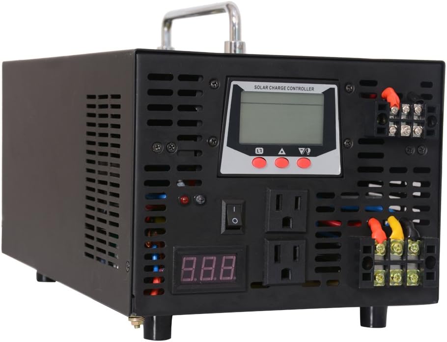 Amazon.com: WZRELB Single Phase 2000W 12V 120V Pure Sine Wave Inverter ...