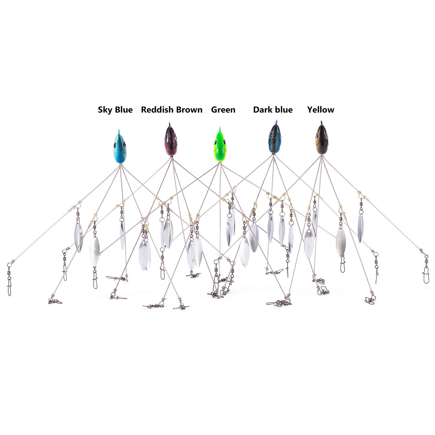 up to 70% off Bassdash Alabama Rigs Castable Umbrella Fishing Rig 0.63 ...