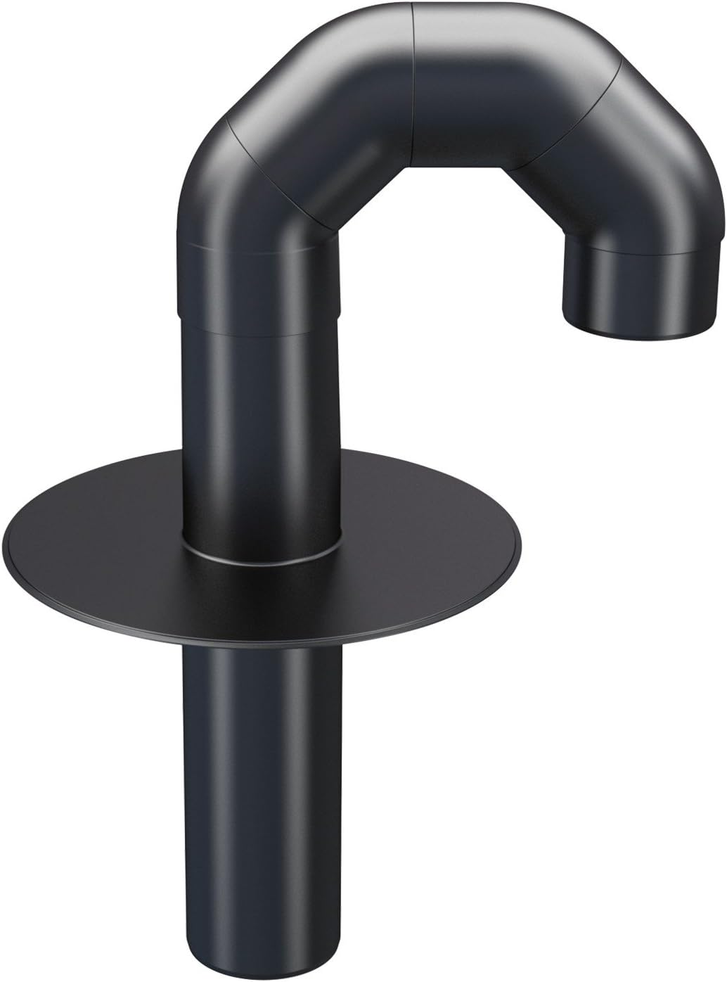 Klöber Flavent Flachdach Durchführungs-Set DN 100 PVC Anschluss: Amazon ...