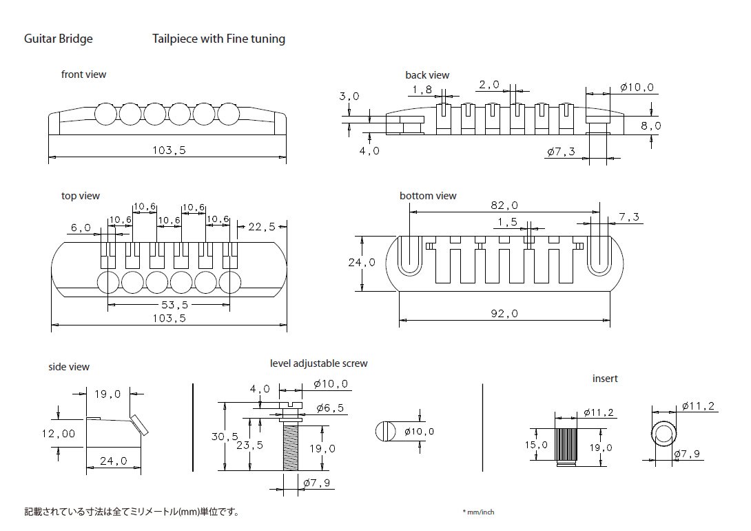 Musical Schaller Fine Tuning Tailpiece Gold 495/Gold Straps & Strap Locks