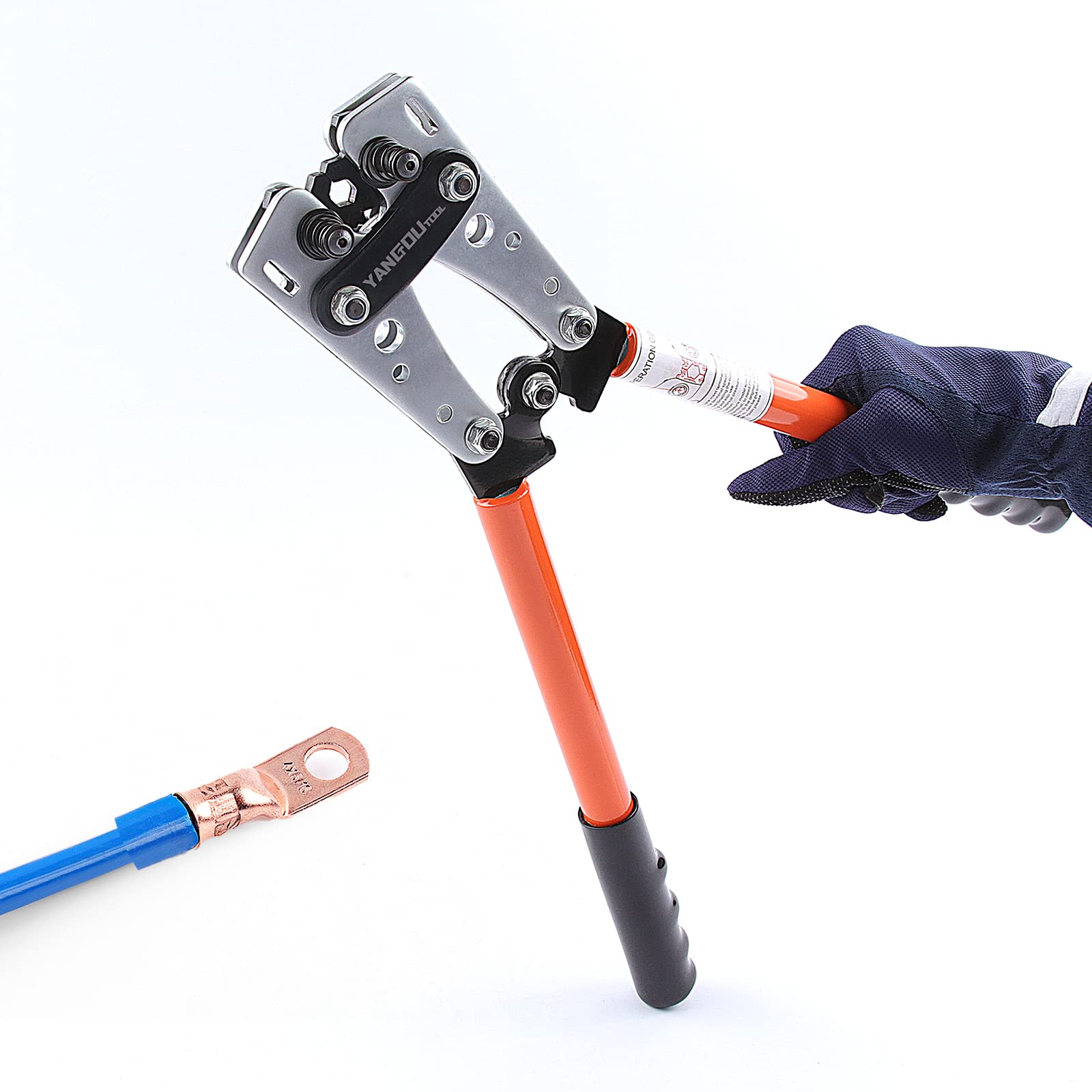 Mua Yangoutool Battery Terminal Cable Crimping Tool AWG 1/0, 2, 4, 6,8 ...