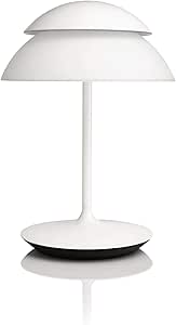 Philips Hue Beyond Dimmable LED White Smart Table Lamp (Requires Hue ...