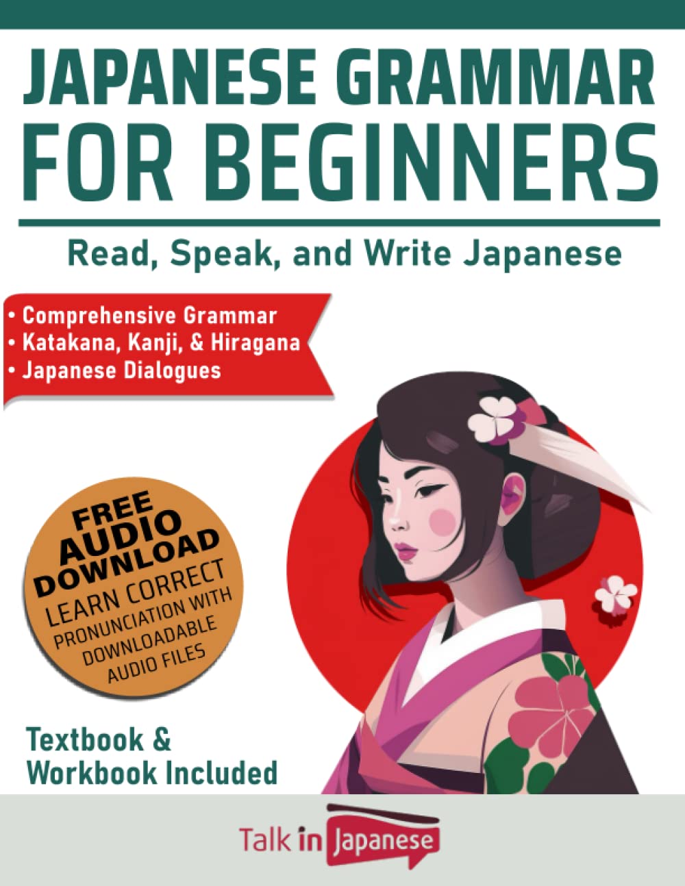 Mua Japanese Grammar for Beginners Textbook & Workbook Included: Read ...