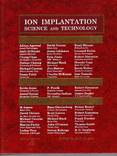 Amazon - Ion Implantation: Science and Technology: 9780965420709: Books