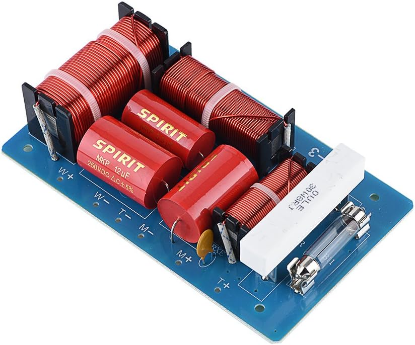 Tihebeyan 3-way Crossover Filter Audio Frequency Divider Hi-Fi Audio ...